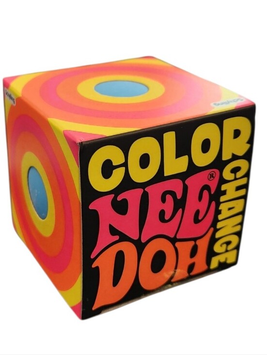 NeeDoh | Toys | New Color Changing Needoh Groovy Glob Bright Blue ...